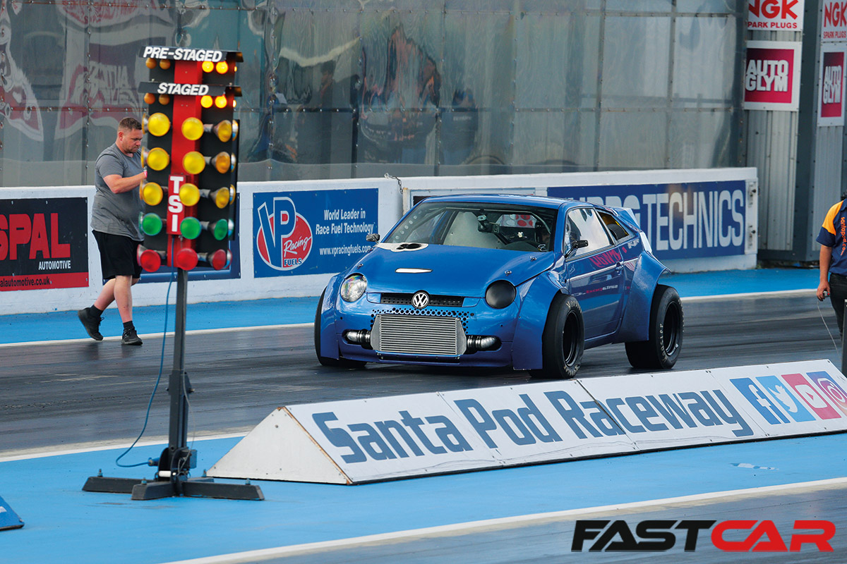 1900hp Twin-Engined VW Lupo Drag Car | Fast Car