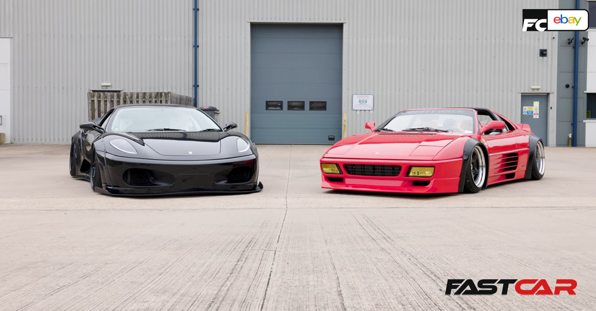 Liberty Walk Ferrari Duo Go Head To Head | Fast Car
