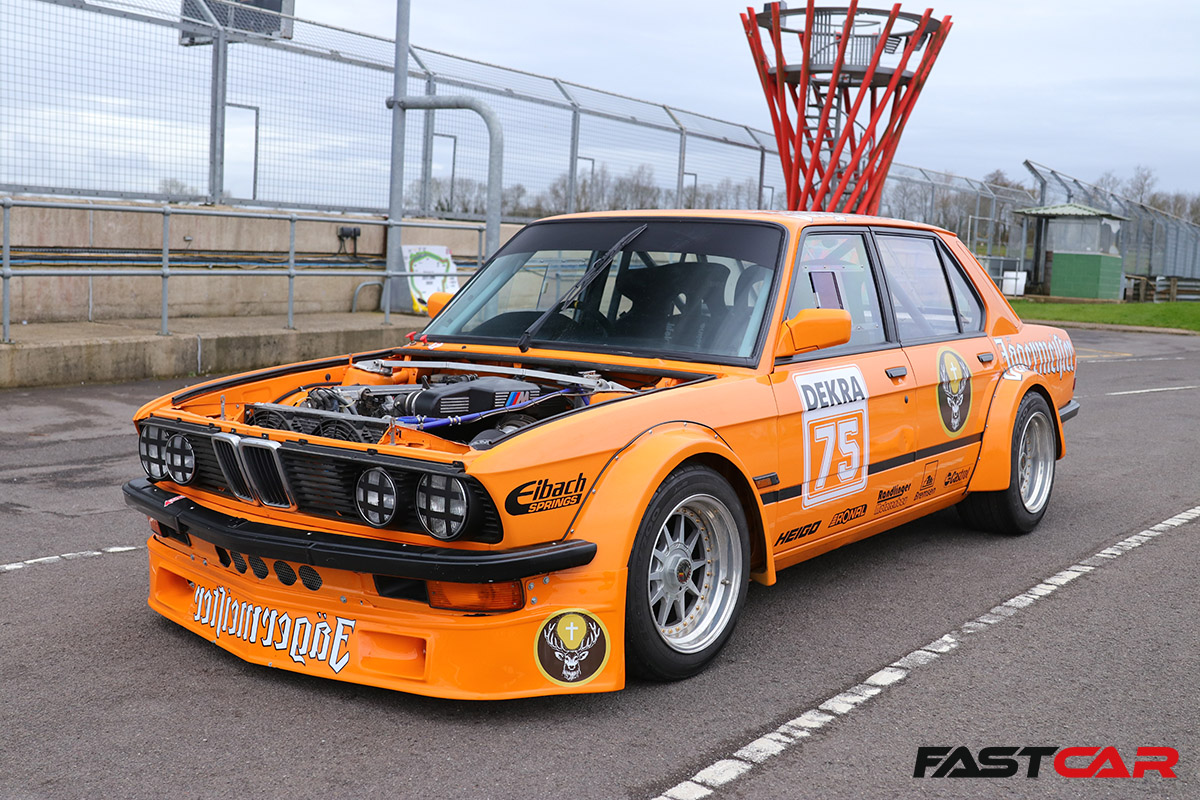 BMW E28 Race Car Build Complete With M5 Engine | Fast Car