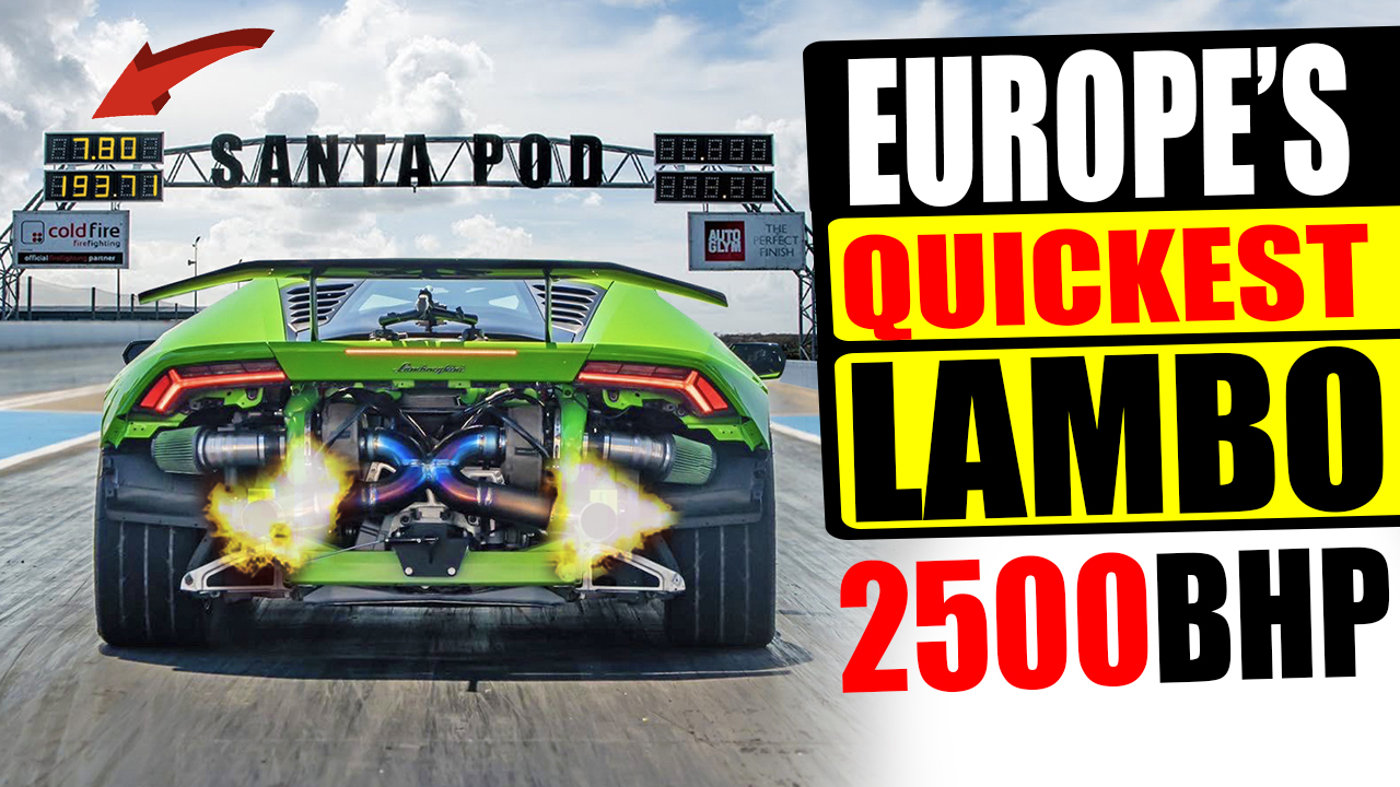 Europe's Quickest Lamborghini: 2100whp Twin Turbo Huracan | Fast Car