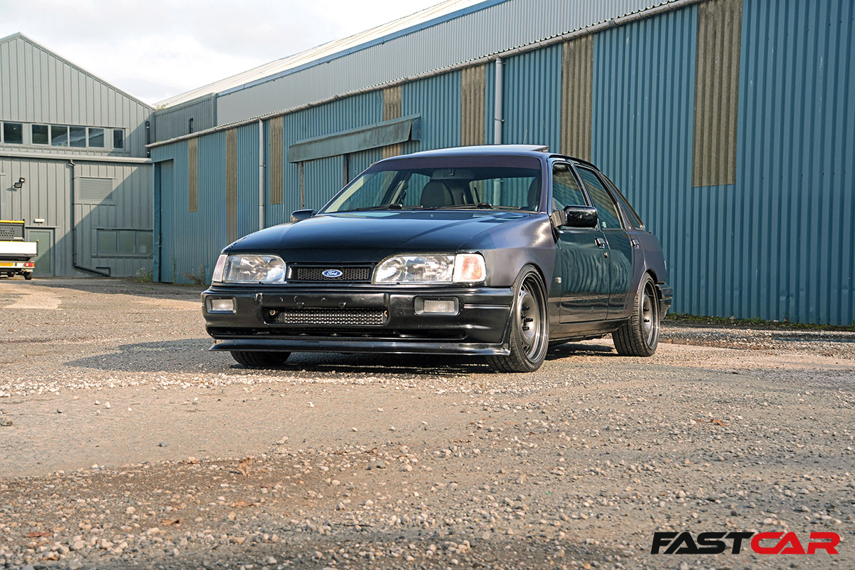 Modified Ford Sierra Complete With BMW 330d Engine Swap | Fast Car