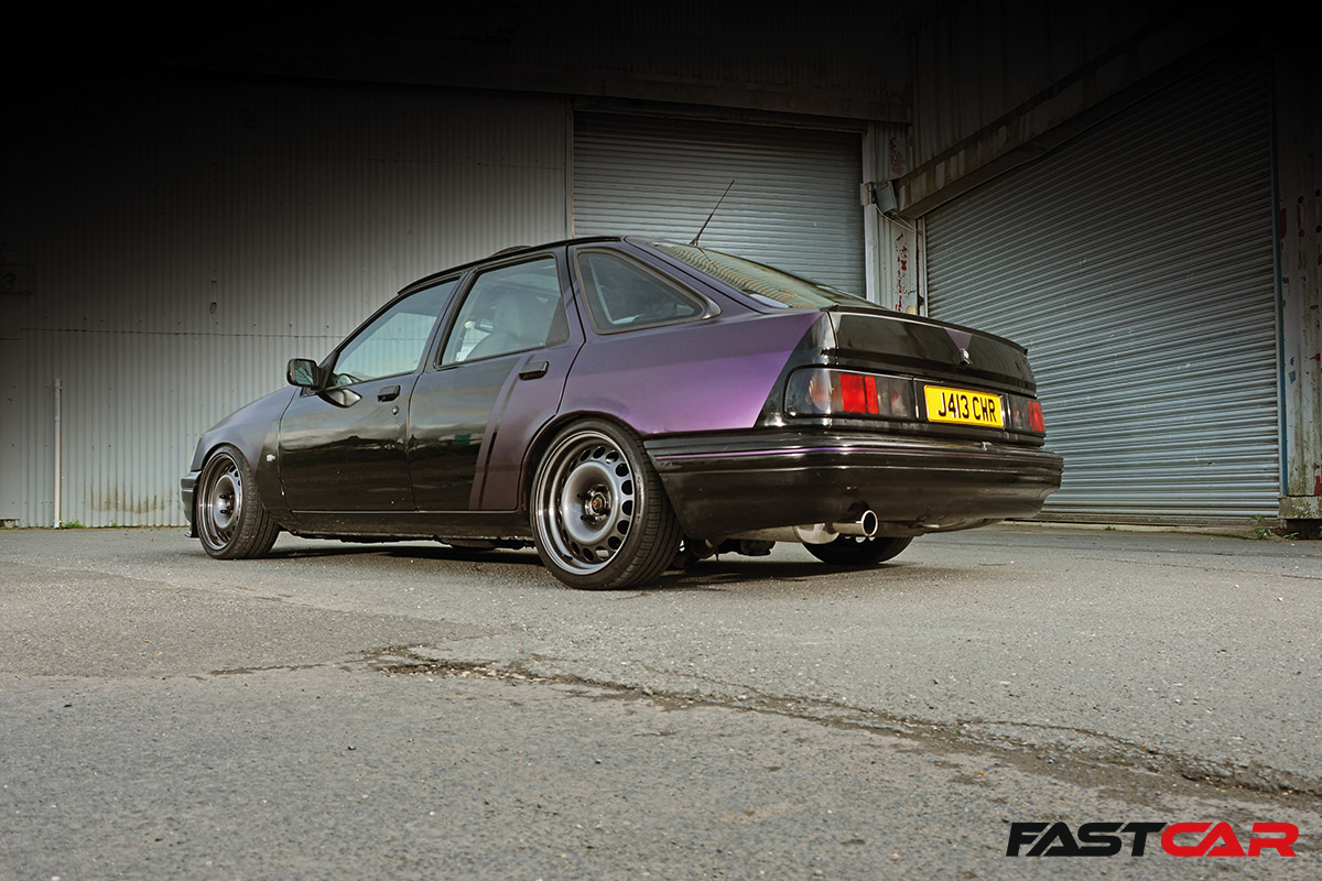 Modified Ford Sierra Complete With BMW 330d Engine Swap | Fast Car