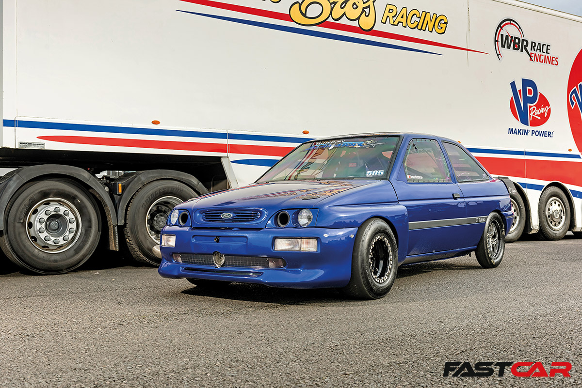 800bhp Ford Escort Drag Car | Fast Car