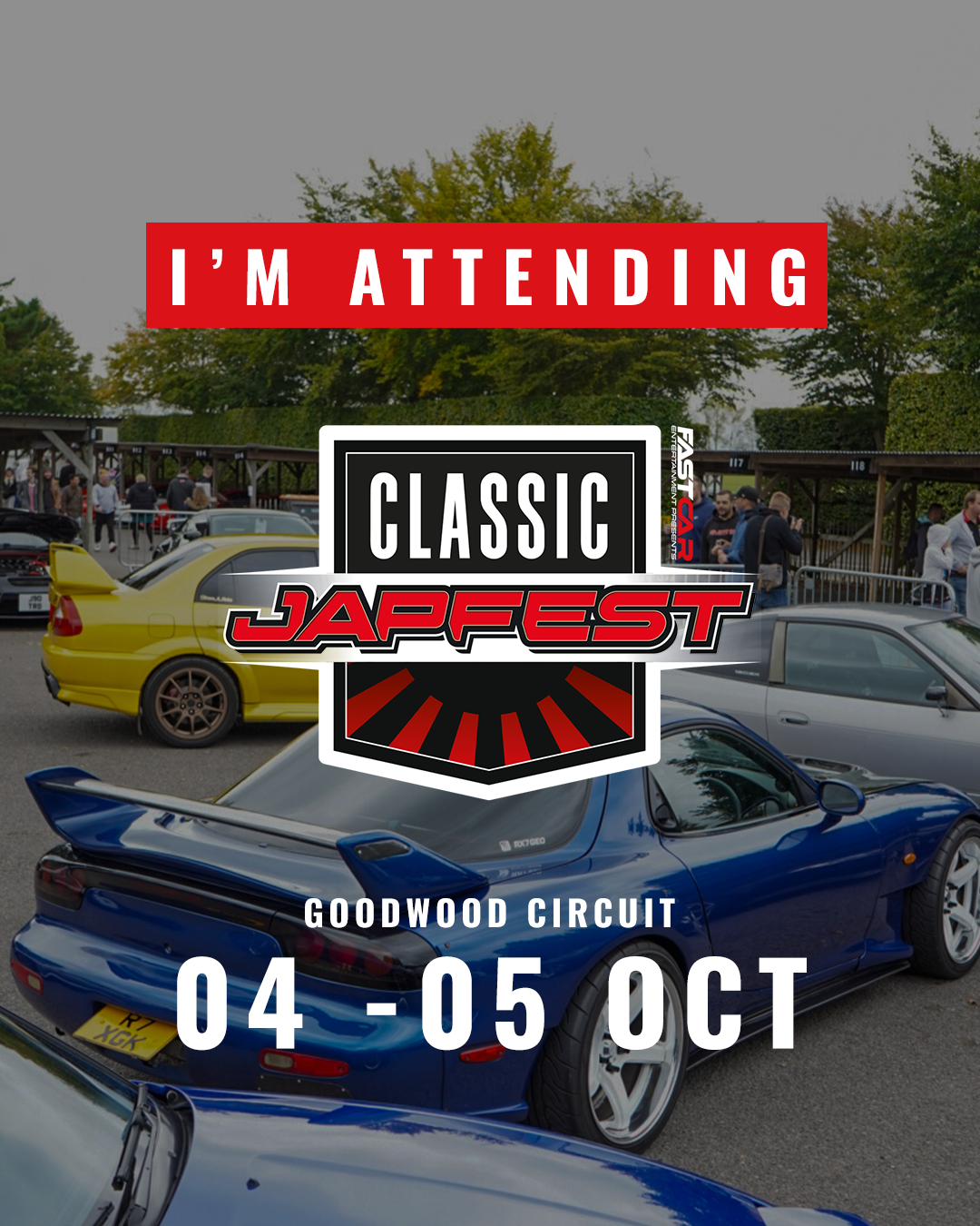 Thank You For Booking Tickets To Classic Japfest | Fast Car