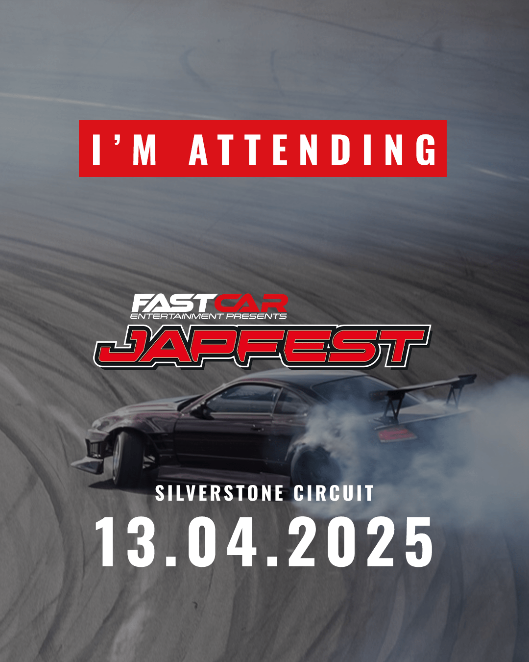 Thank You For Booking Tickets To Japfest! | Fast Car