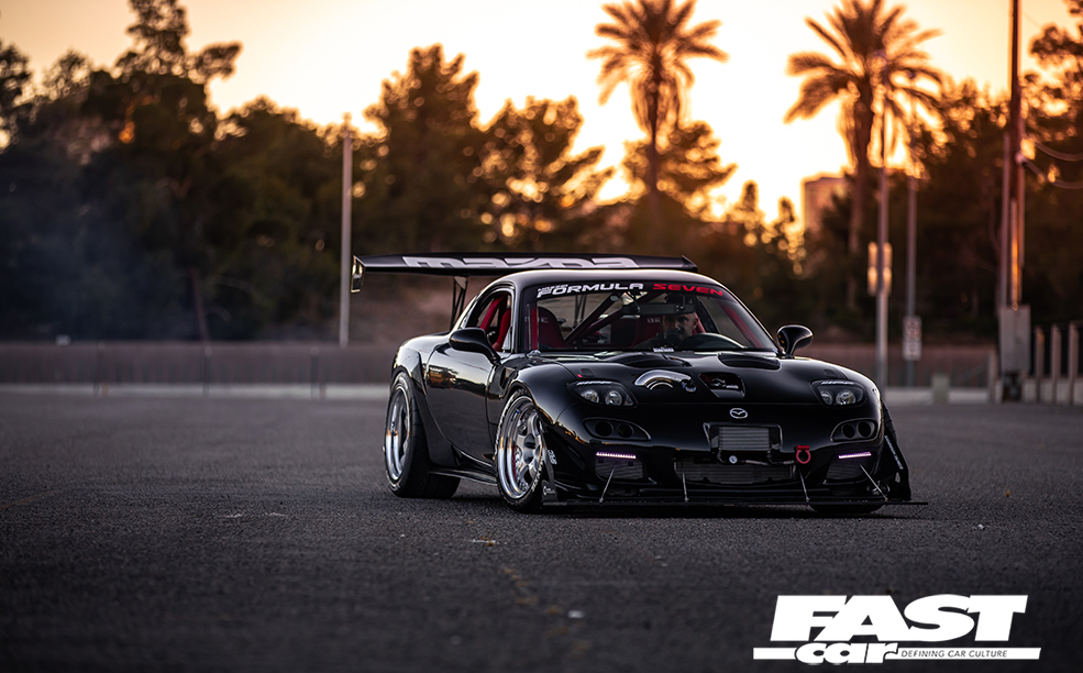 4 Rotor Mazda RX-7 With 1500bhp | Fast Car