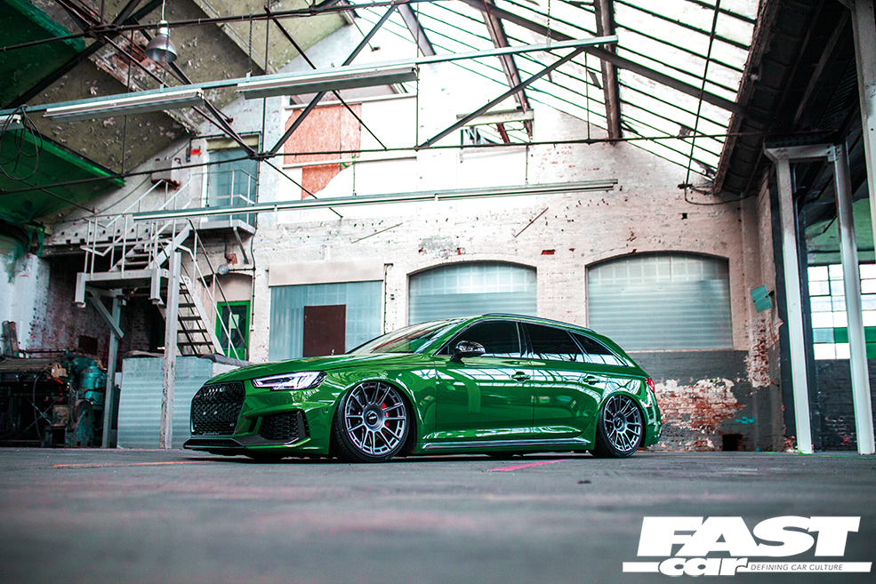 BAGGED RS4 B9: ESTATE OF PLAY | Fast Car