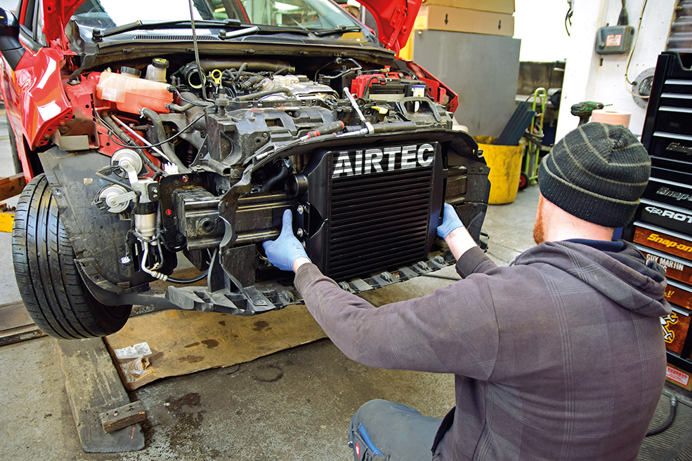 How To Fit An Intercooler | Fast Car