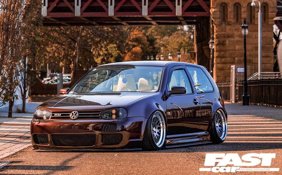 MODIFIED VW MK4 GOLF R32: GLOBAL HYPERCOLOUR | Fast Car