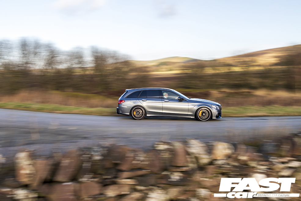 MERCEDES-AMG C63 S ESTATE ROAD TEST | Fast Car