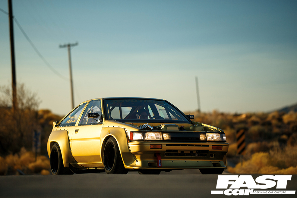 MODIFIED TOYOTA AE86: GOLD AGAINST THE SOUL | Fast Car