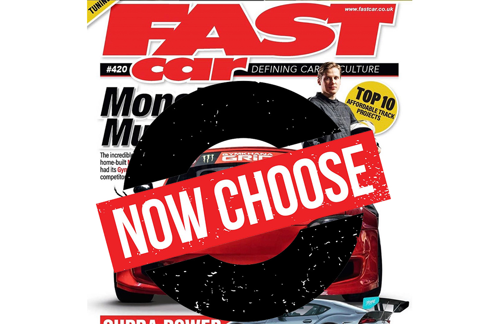 CHOOSE THE NEXT FAST CAR COVER STAR | Fast Car
