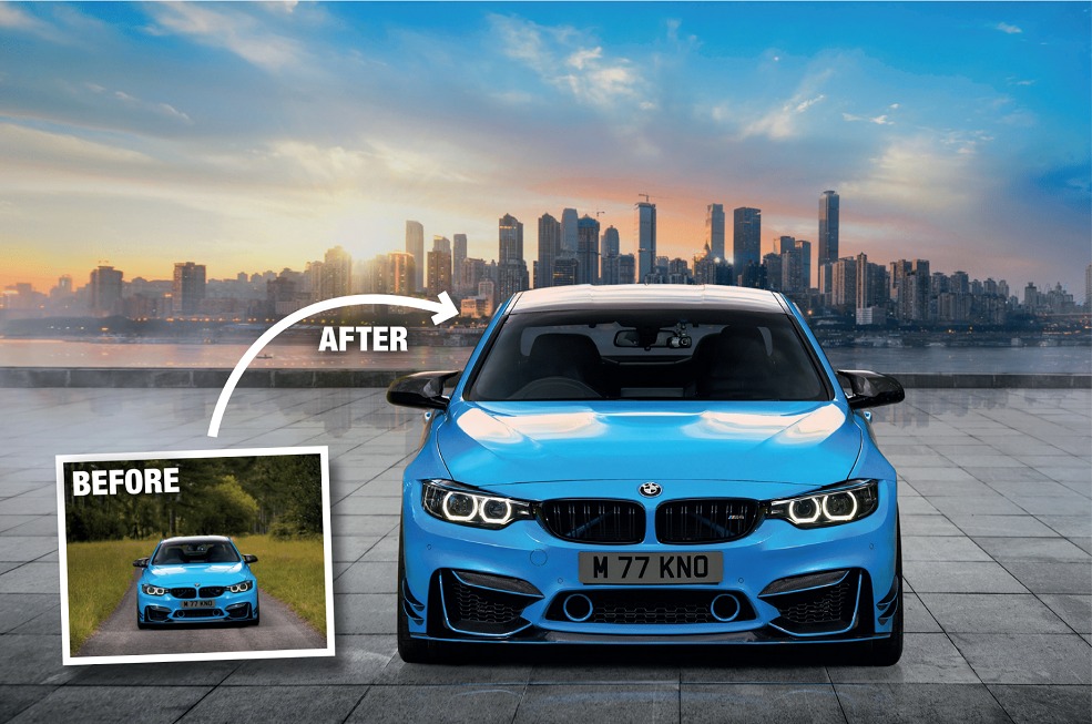 PHOTOSHOP TUTORIAL FOR BEGINNERS | Fast Car