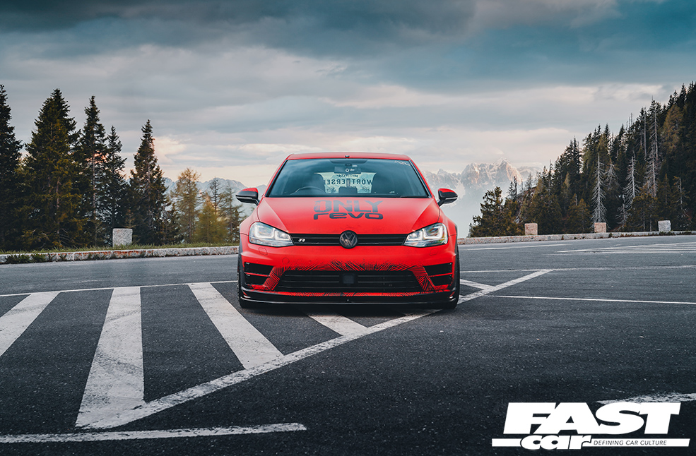 REVO TUNED VW MK7 GOLF R: VIENNESE WHIRL - FC THROWBACK | Fast Car