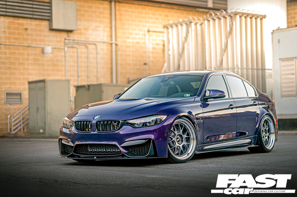 Purple Bmw E46 M3 Individual