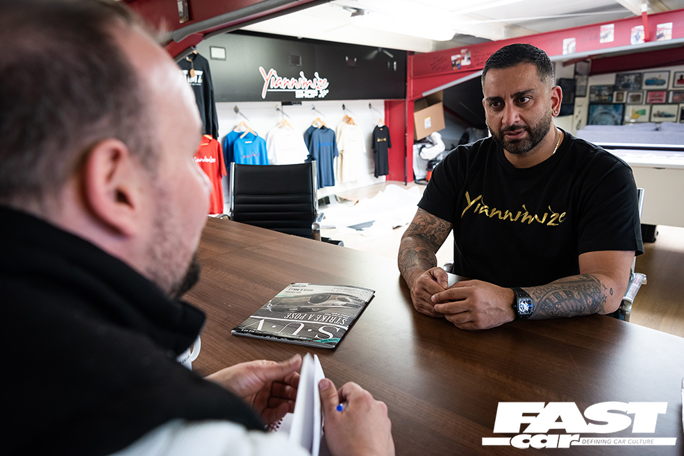 AS SEEN ON TV: YIANNIMIZE INTERVIEW - Fast Car