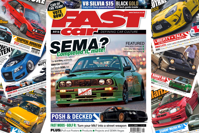 FAST CAR MAGAZINE 2019 – THE YEAR IN COVERS | Fast Car