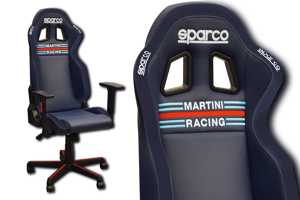 SPARCO MARTINI RACING GAMING CHAIR | Fast Car