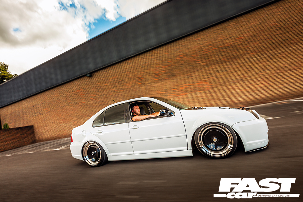 FC THROWBACK - BAGGED & BOOSTED VW BORA | Fast Car